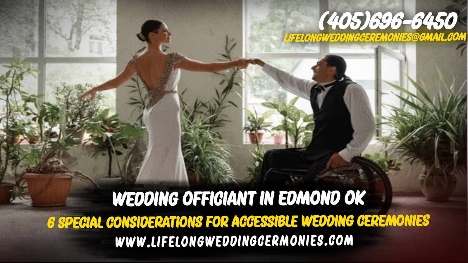 6 Special Considerations for Accessible Wedding Ceremonies